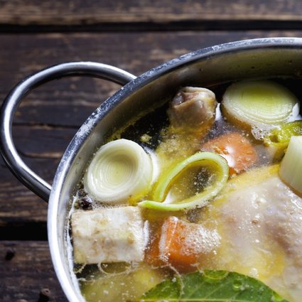 Is there any scientific evidence that chicken soup is healthy?