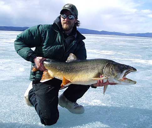 Is there ice fishing in Alaska?