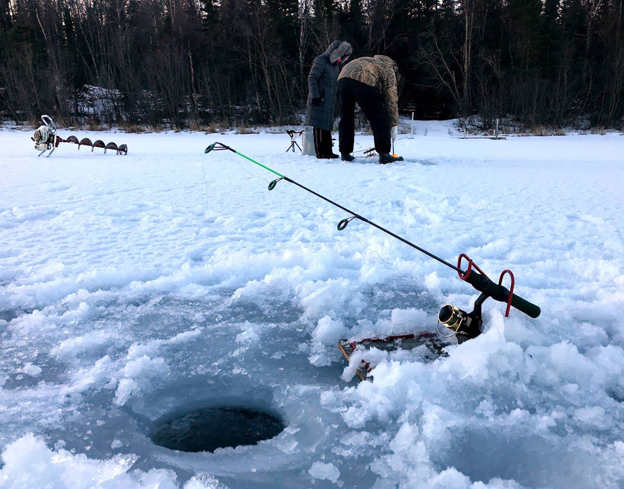Is there winter fishing in Alaska?