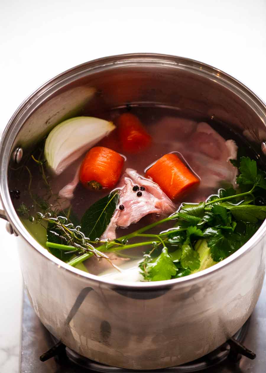 Is three hours enough for chicken stock?