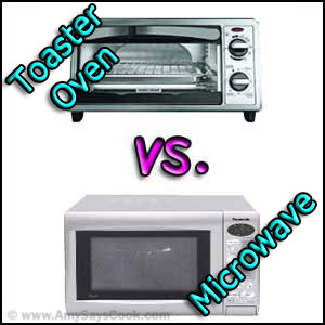 Is toaster oven same as microwave?
