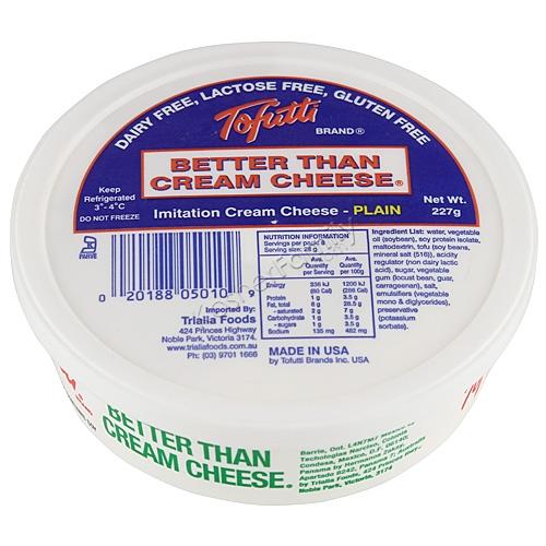 Is Tofutti imitation cream cheese vegan?