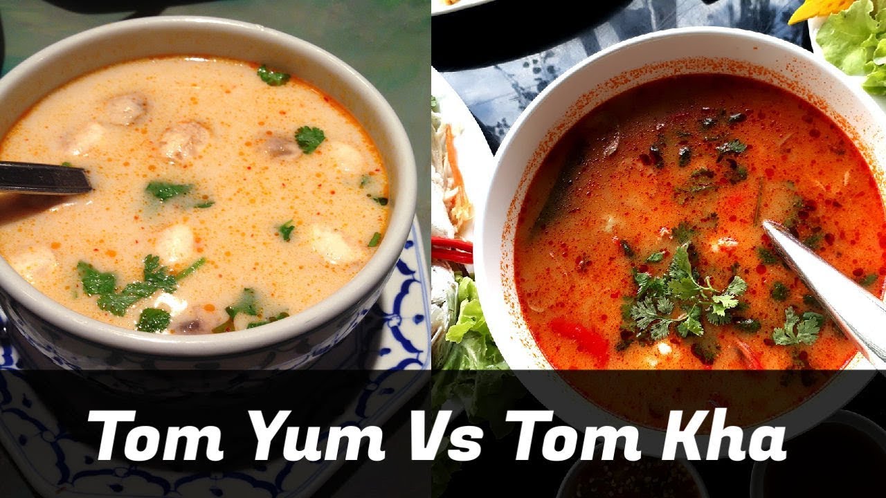 Is tom kha or tom yum healthier?