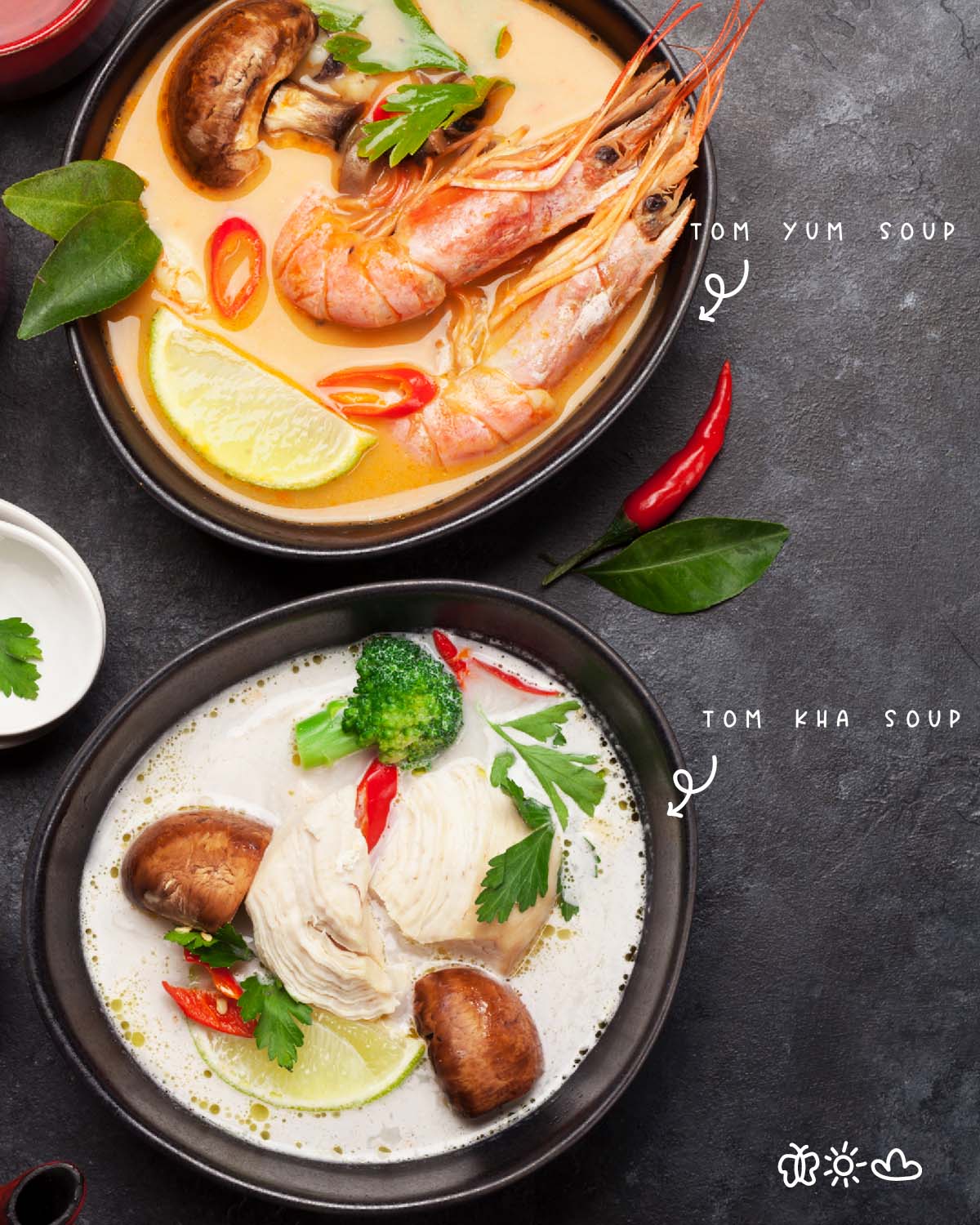 Is Tom Yum or tom kha healthier?