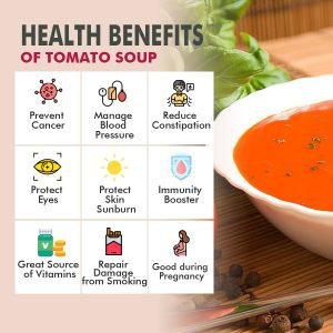 Is tomato soup good for viral fever?