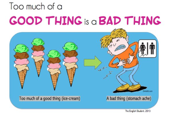 Is too much good a bad thing?