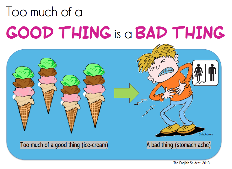 Is too much of a good thing a bad thing?