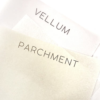 Is tracing paper and parchment paper the same?