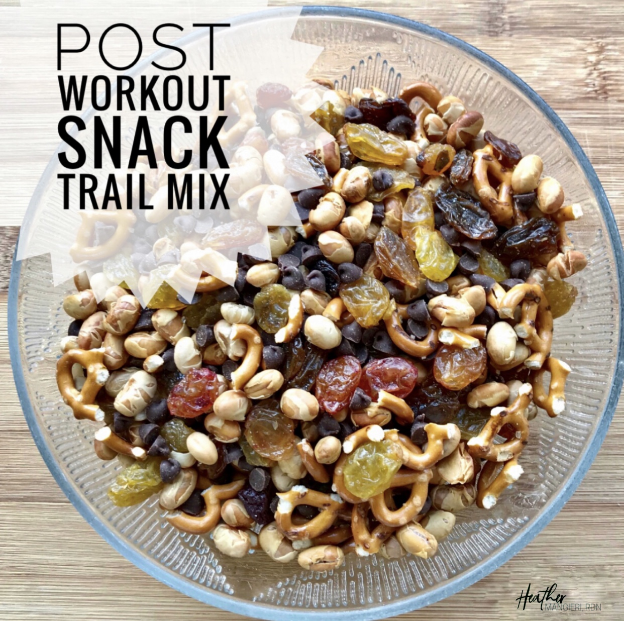 Is trail mix a good post-workout snack?