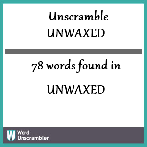 Is Unwaved a word?