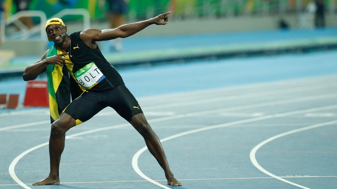 Is Usain Bolt plant based?
