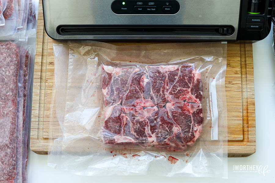 Is vacuum sealing the best way to store meat?