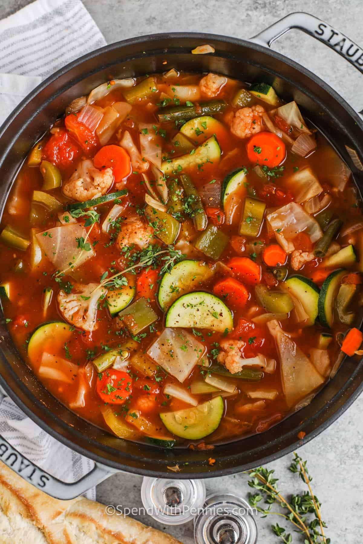 Is vegetable soup a good diet food?