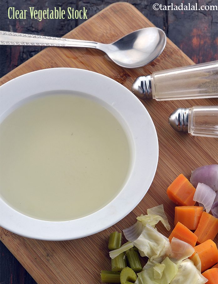 Is vegetable stock high in calories?