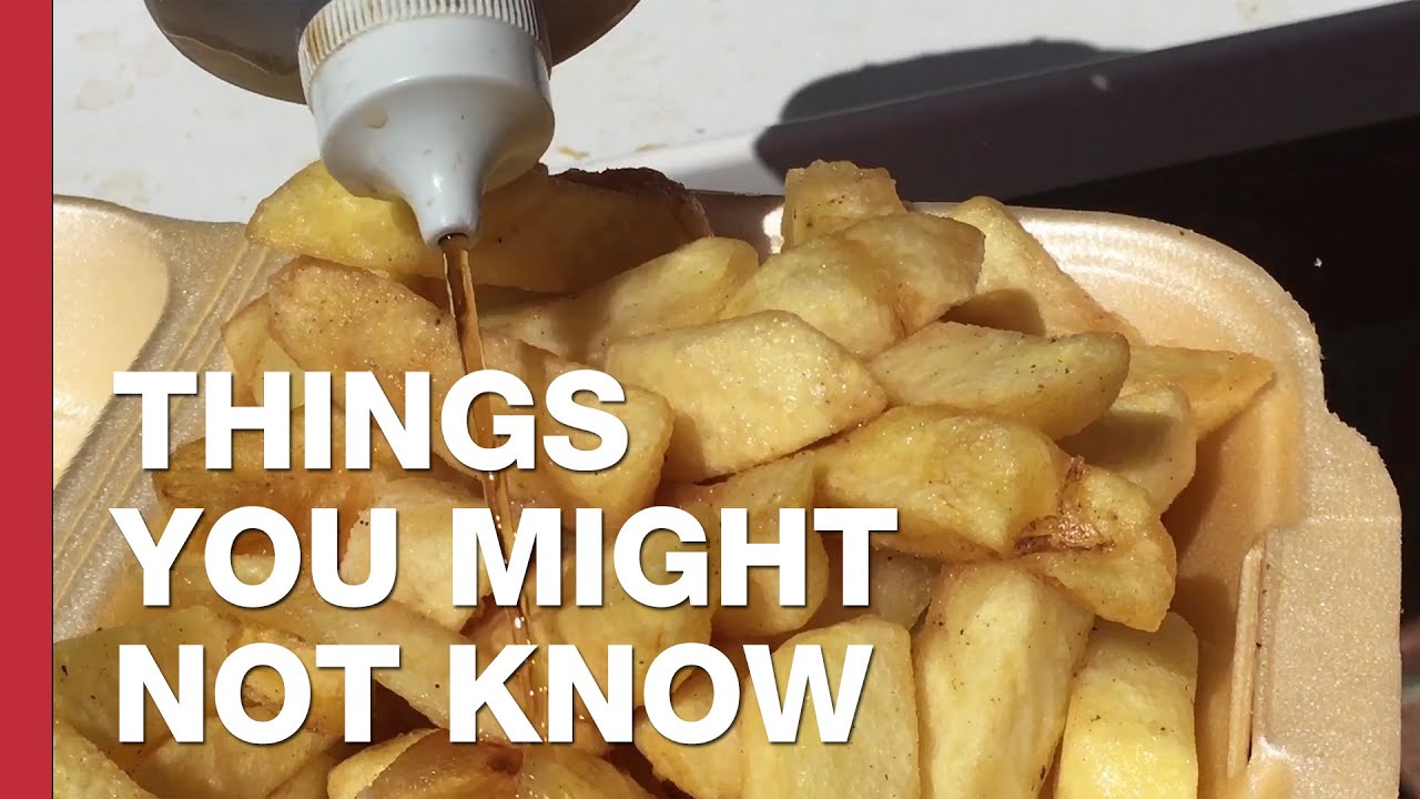 Is vinegar on chips a British thing?