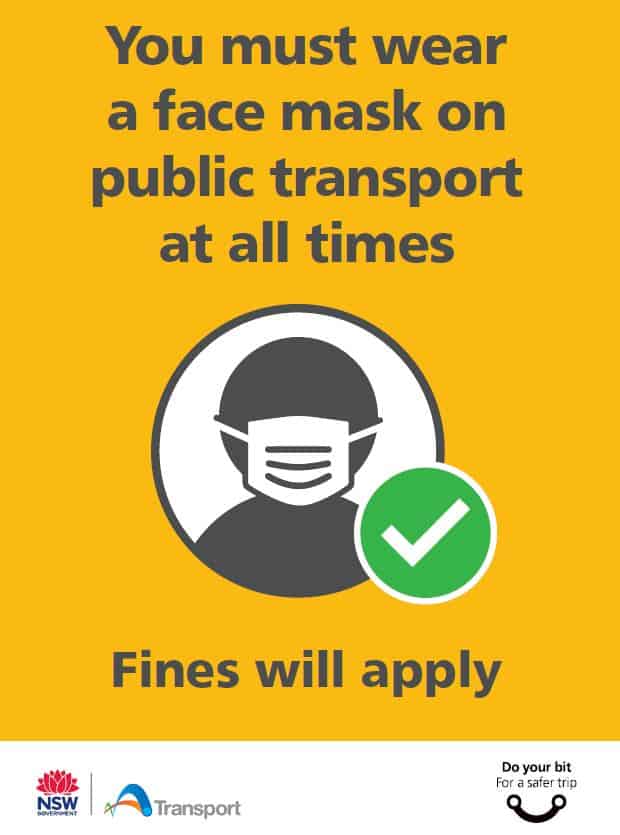 Is wearing a mask on public transport compulsory?
