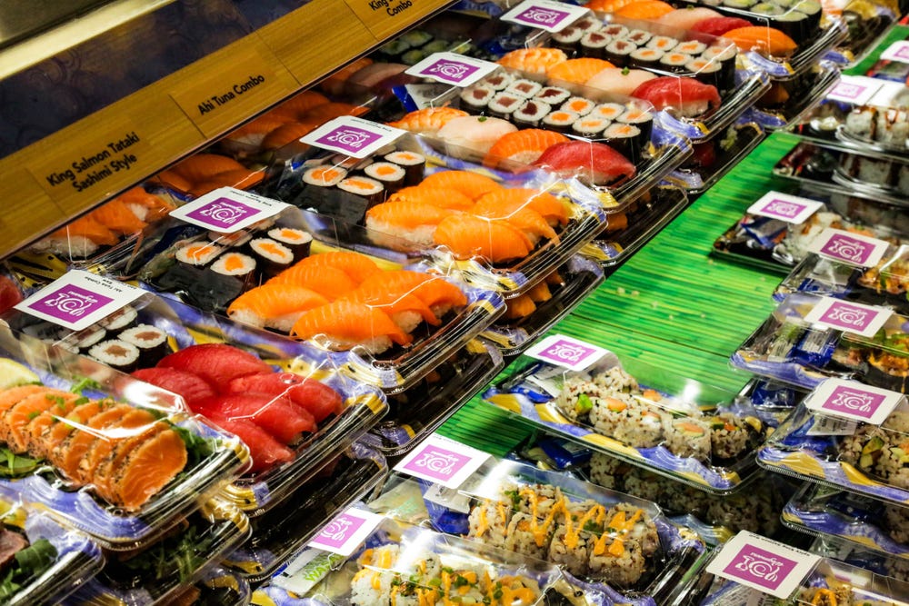 Is Wegmans sushi good?