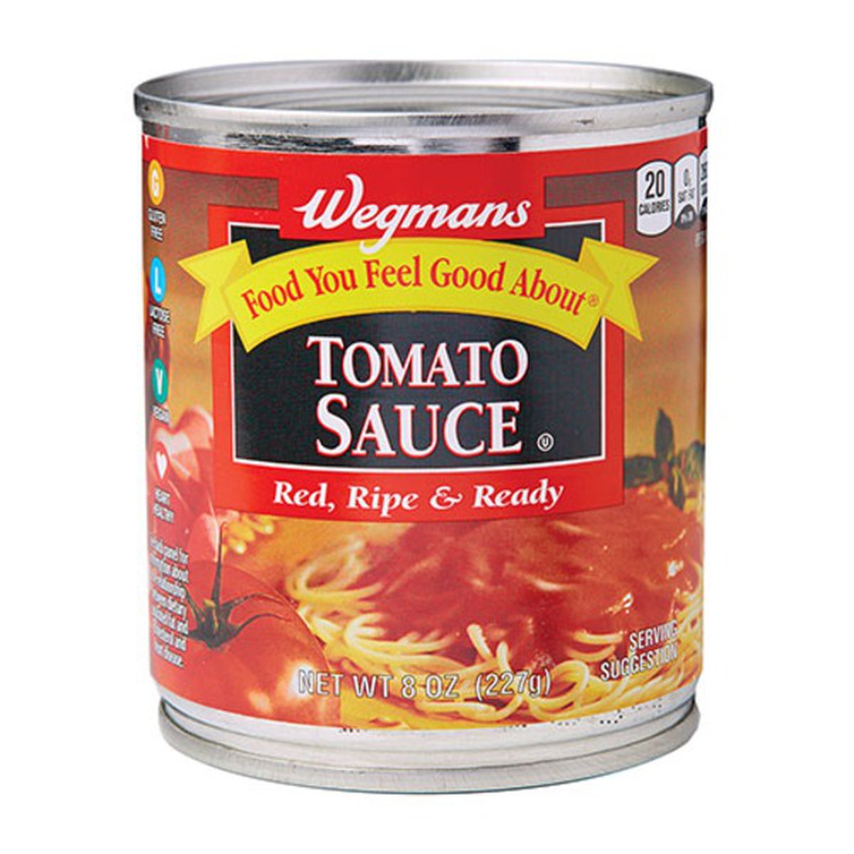 Is Wegmans tomato sauce gluten free?