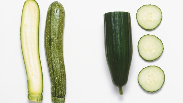 Is zucchini and cucumber the same?