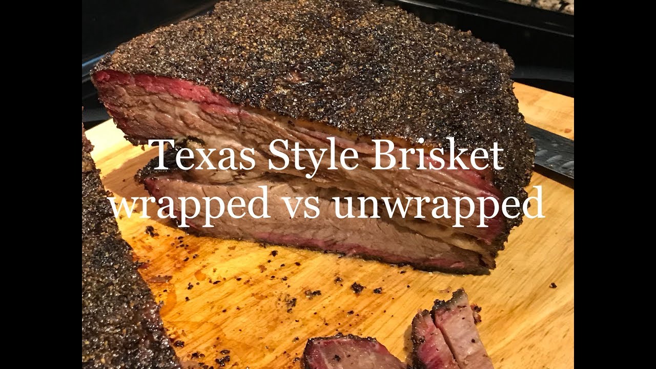 Should brisket be wrapped or unwrapped?