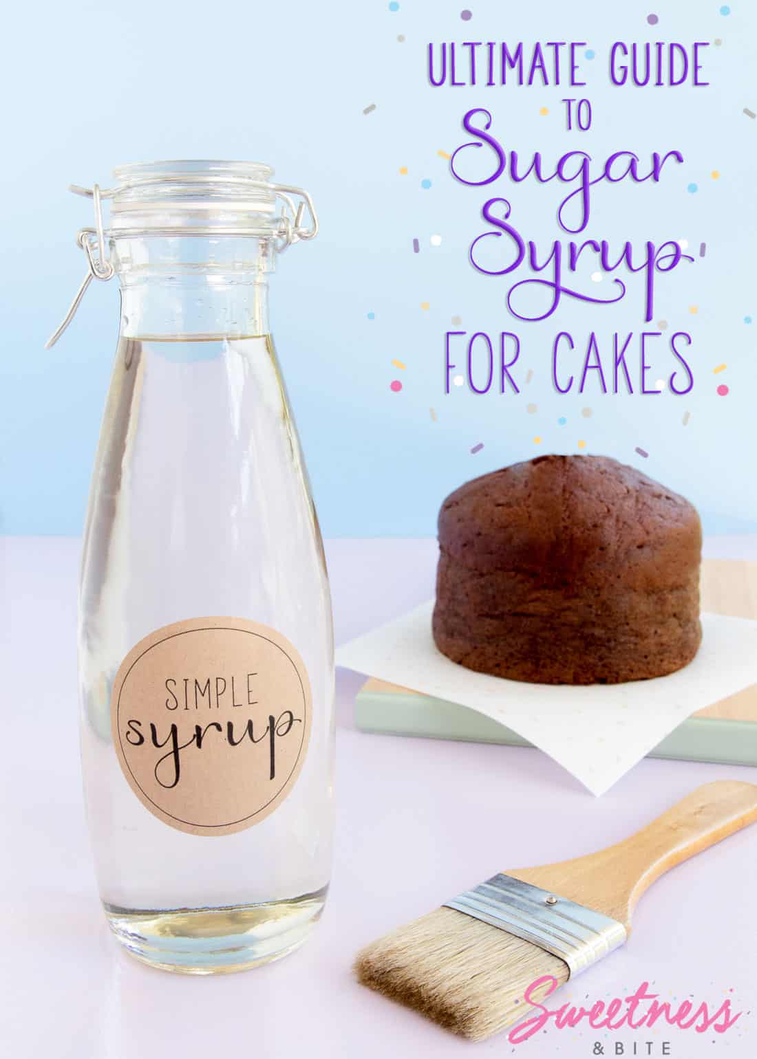 Should I brush my cake with syrup?
