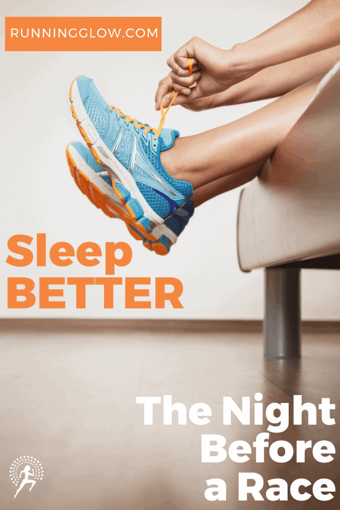 Should I change my sleep routine the night before a marathon?