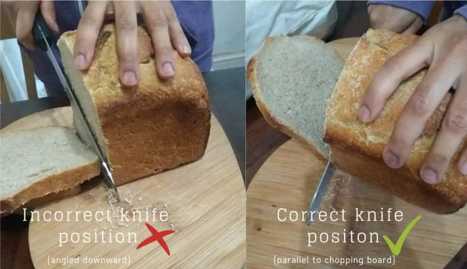 Should I let bread cool before cutting?