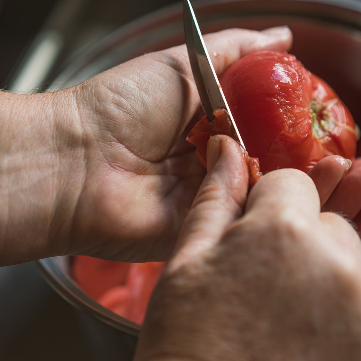 Should I peel my tomatoes for soup?