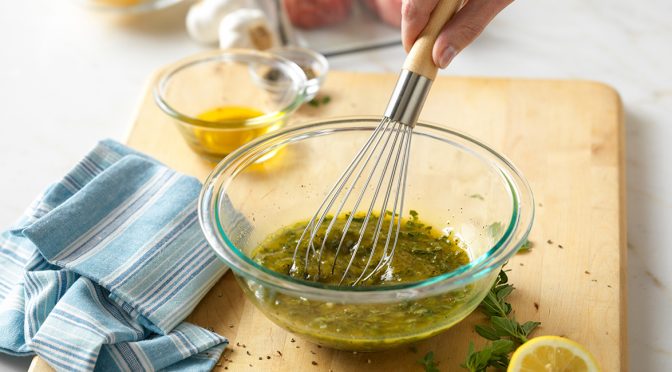 Should I put olive oil in marinade?