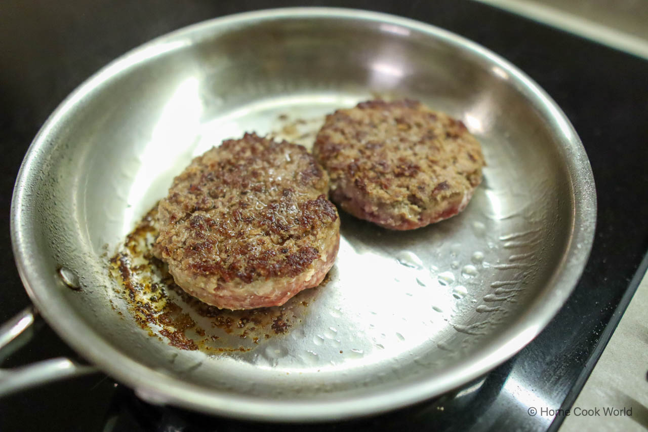 Should I put olive oil on burgers?