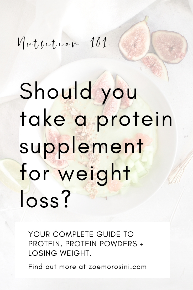 Should I take protein powder if Im trying to lose fat?