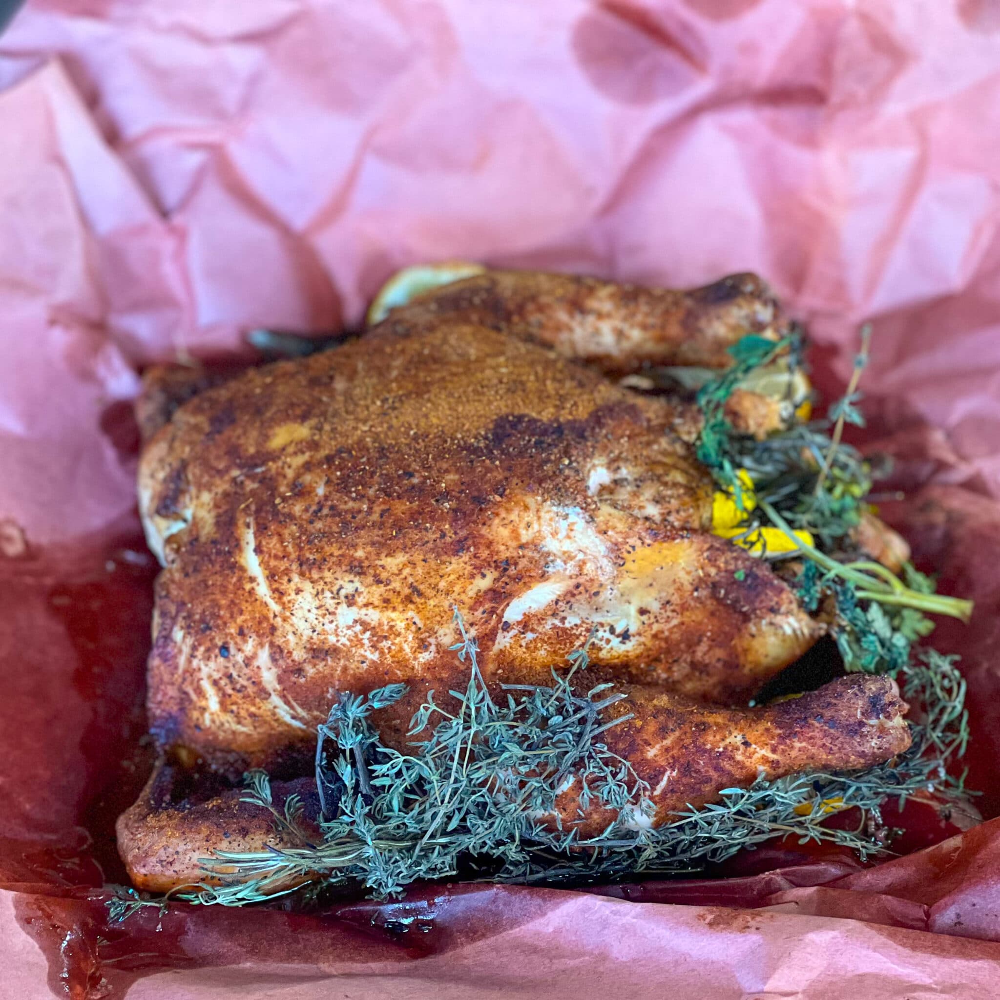 Should I wrap smoked chicken in butcher paper?