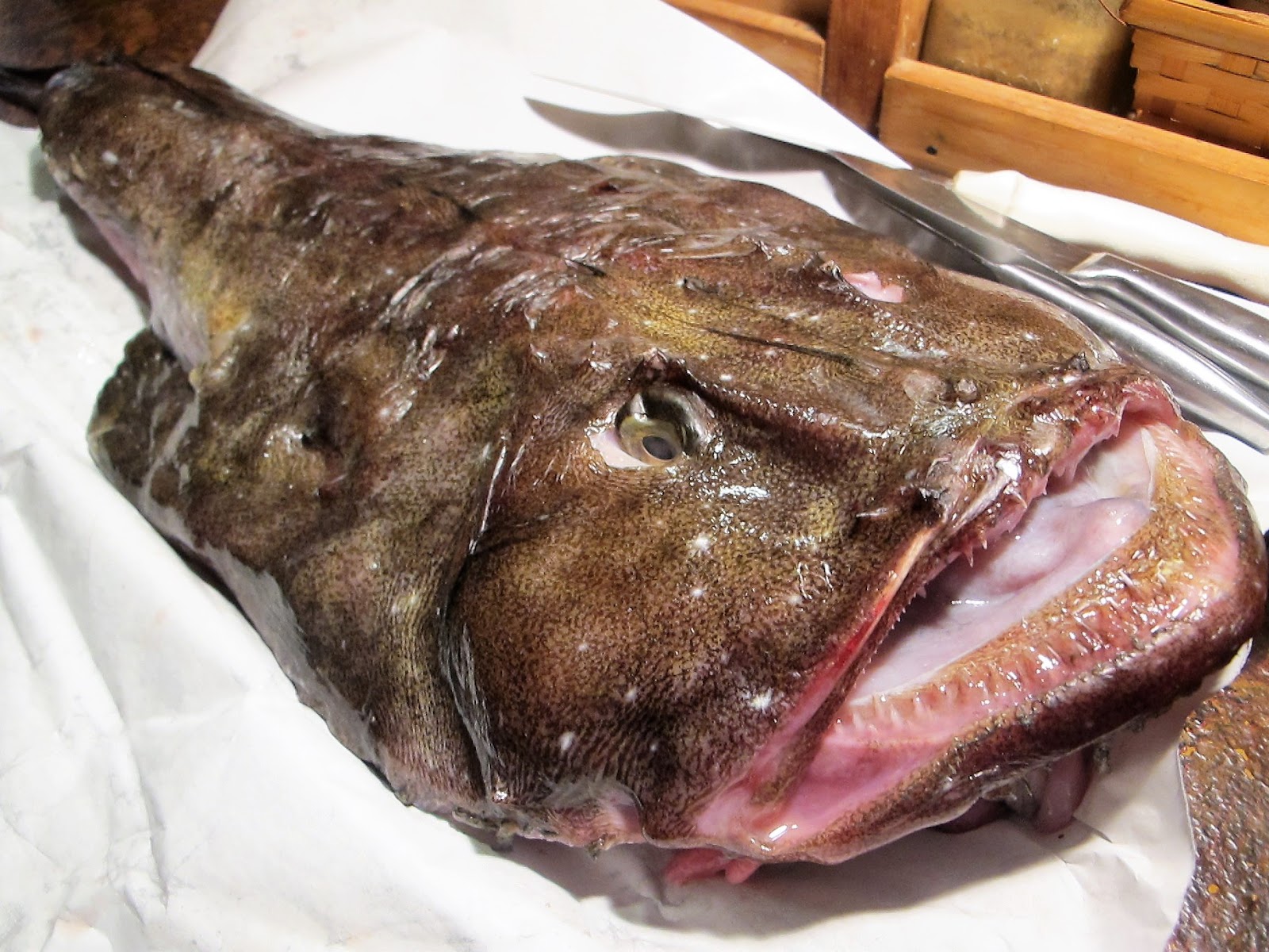 Should monkfish be chewy?