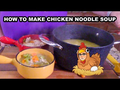 Should noodles be cook separately for chicken soup?