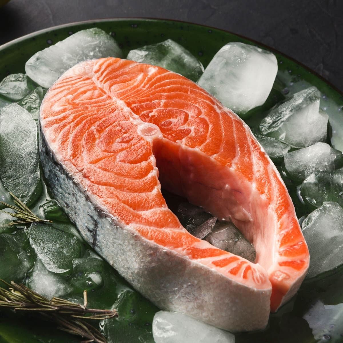 Should raw salmon be soft?