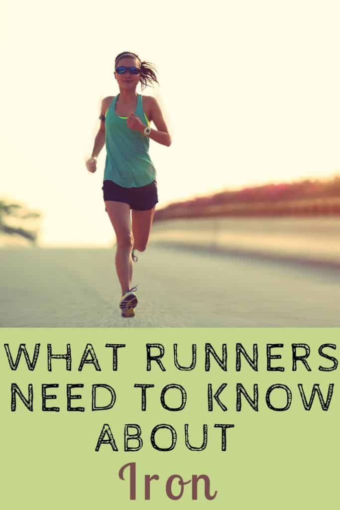 Should runners take iron?