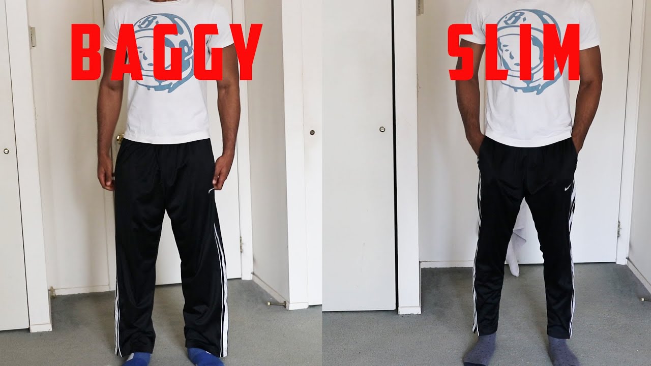 Should sweatpants be baggy?