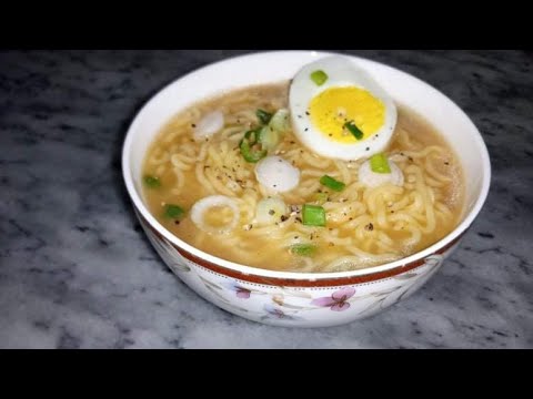 Should you cook egg noodles before adding to soup?