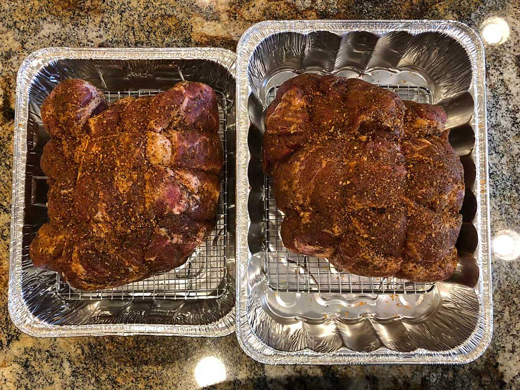 Should you cook pork shoulder in foil?