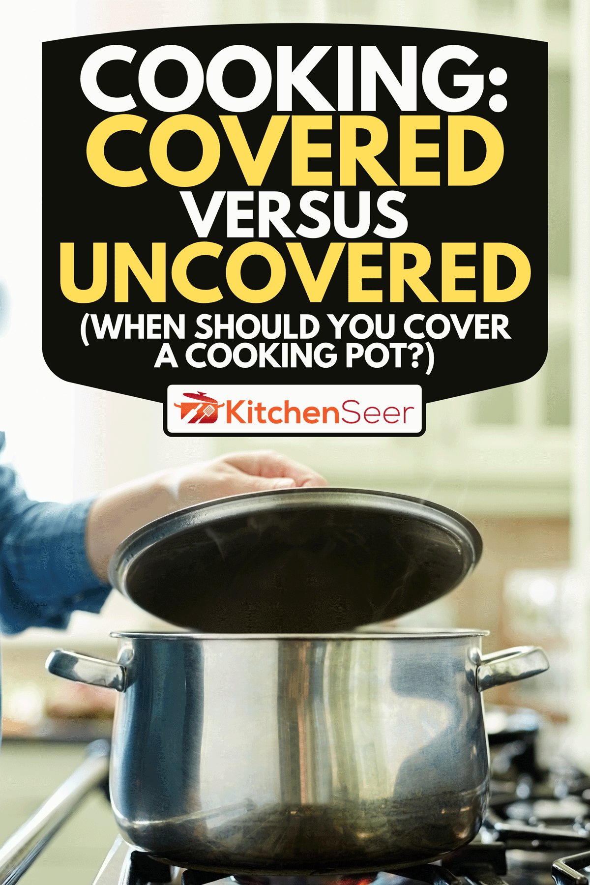 Should you cover meat when cooking on stove?