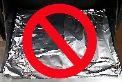 Should you cover your grill with foil?