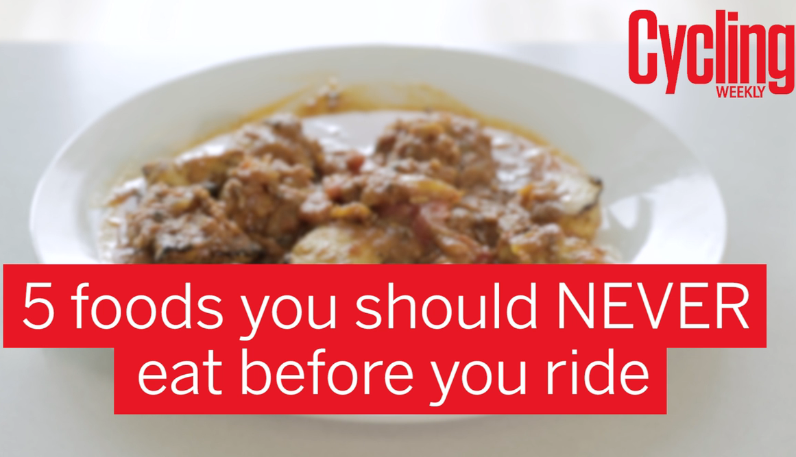 Should you eat before a ride?