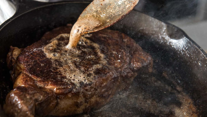 Should you finish steak with butter?