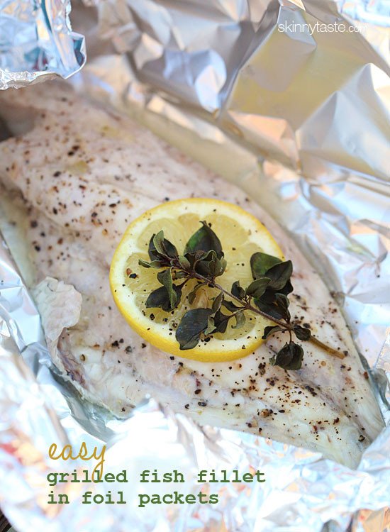 Should you grill fish in foil?