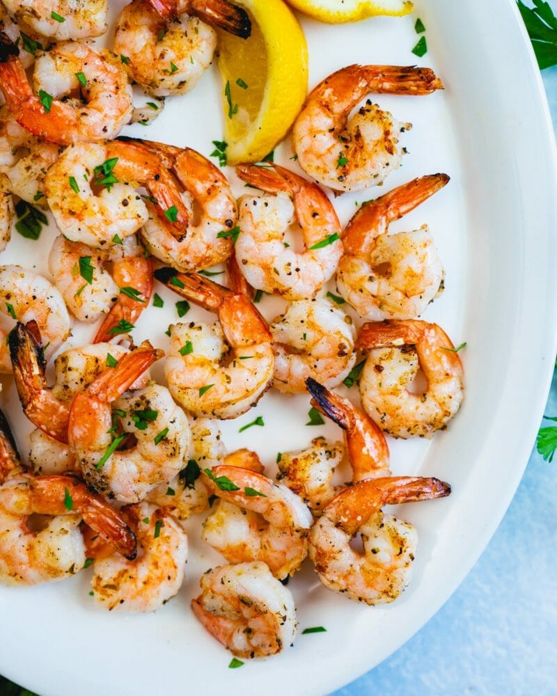 Should you grill shrimp with tail on?