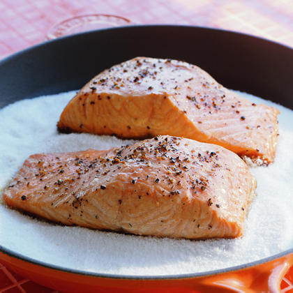 Should you put salt on salmon?
