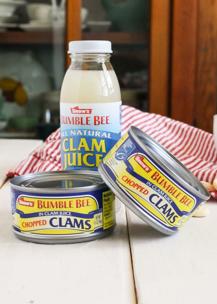 Should you rinse canned clams?