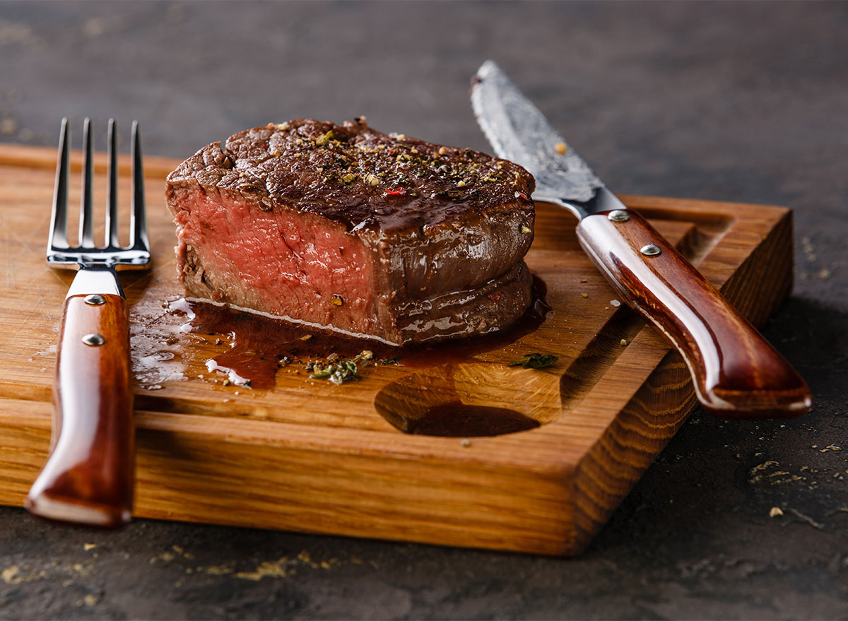 Should you season filet mignon ahead of time?