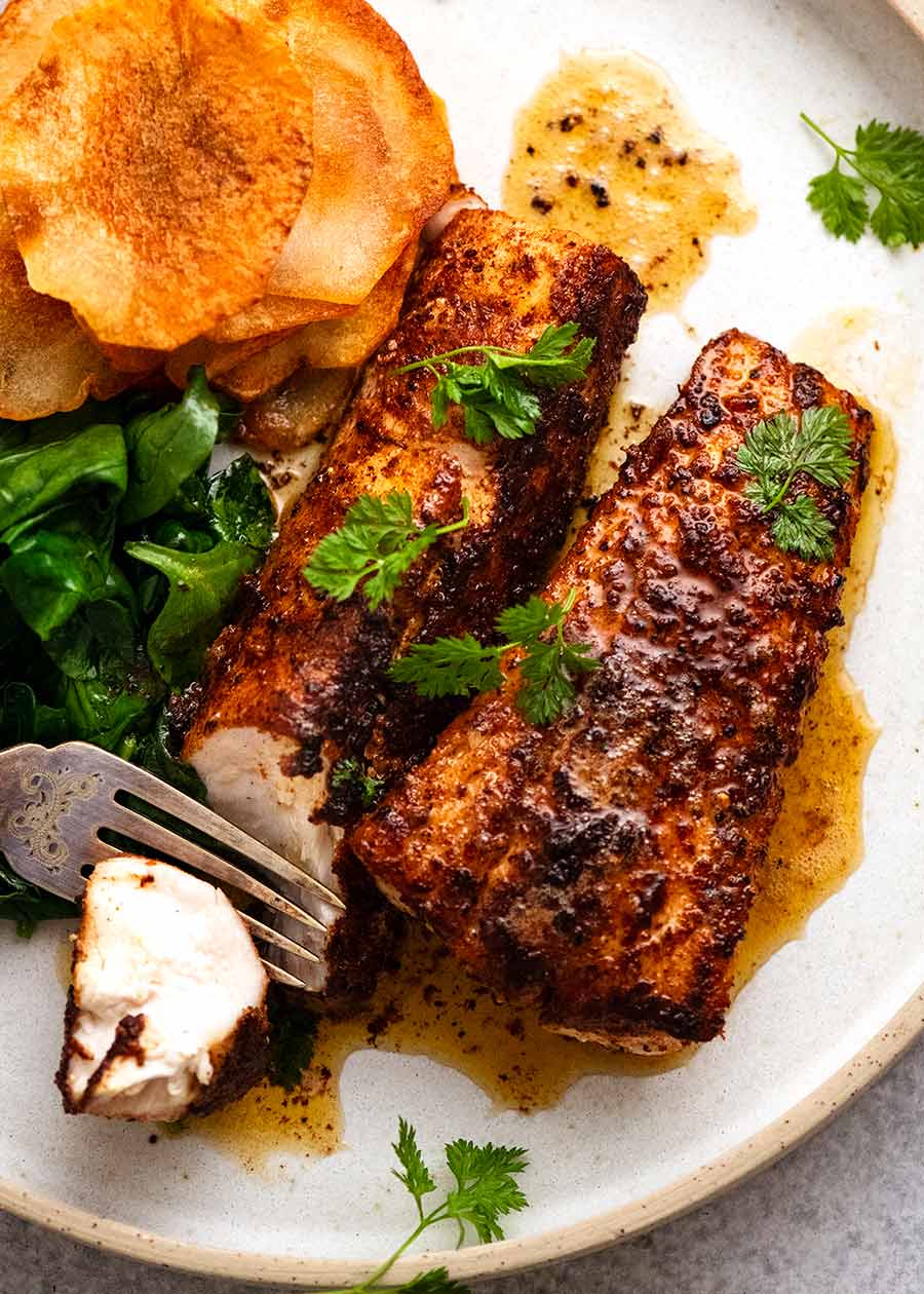 Should you season fish before or after cooking?