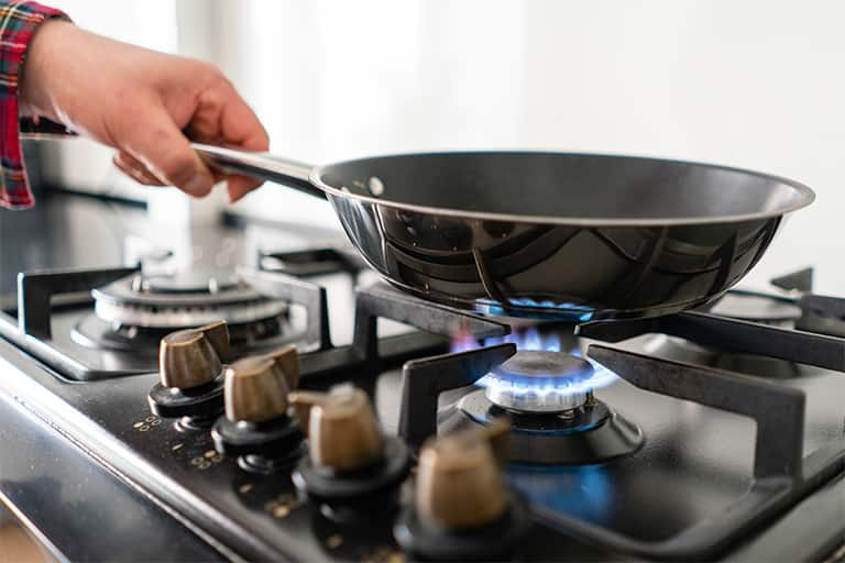 Should you smell gas from a gas stove?